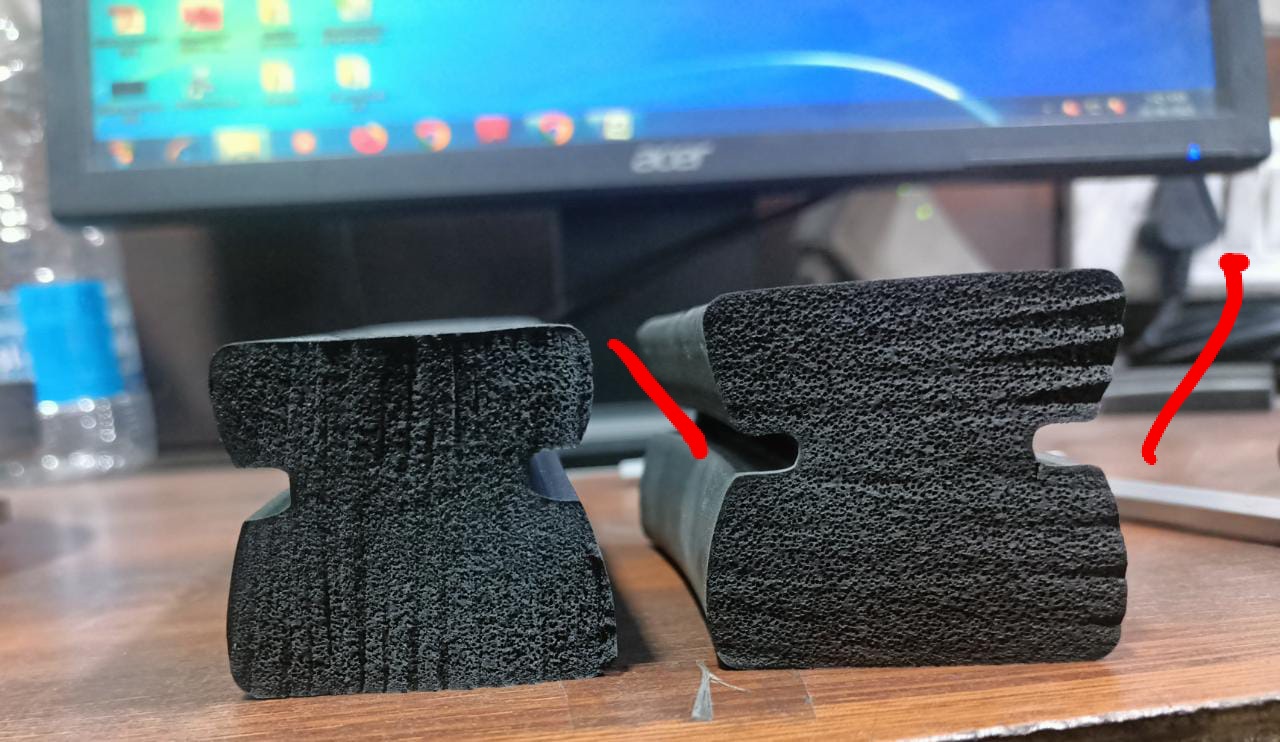 The EPDM Sponge Profile Challenge - A Success Story!