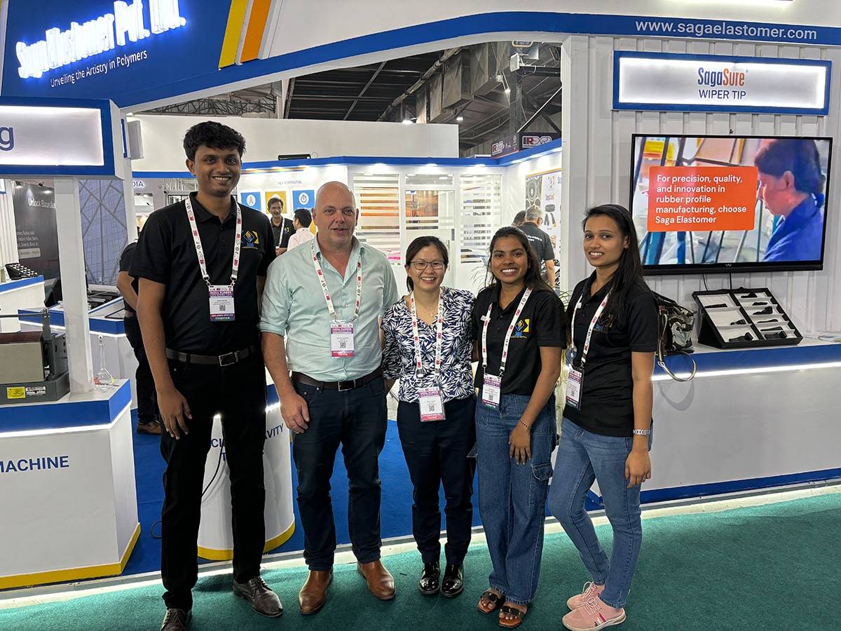 Saga Elastomer at Indian Rubber Expo 2024 - Saga Elastomer - Rubber Products Manufacturer ...