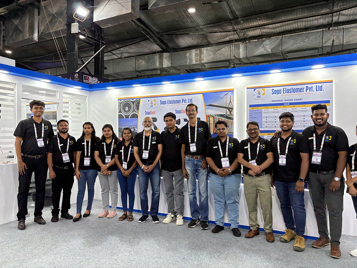 Saga Elastomer at Indian Rubber Expo 2024 - Saga Elastomer - Rubber Products Manufacturer ...