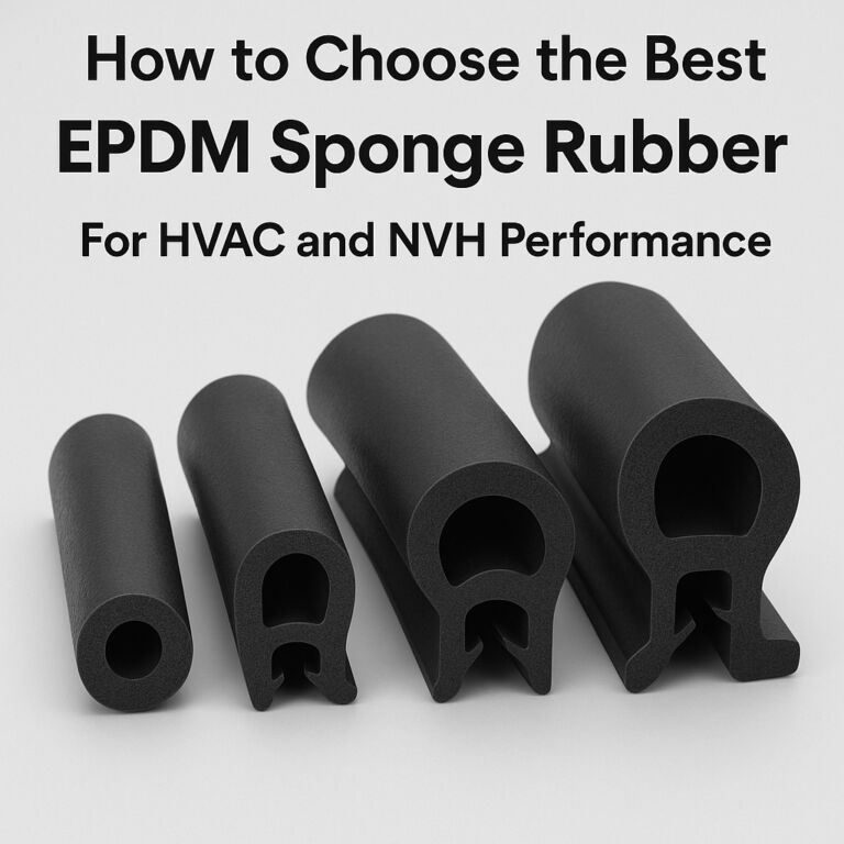 EPDM Sponge Rubber for HVAC & NVH: How to Choose Best
